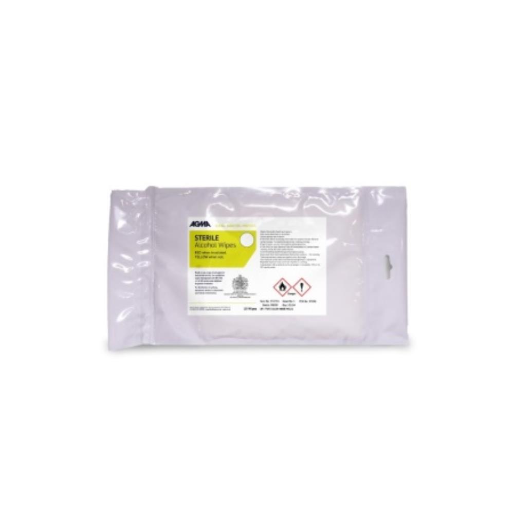 AGMA Alcohol Wipes Non linting | CLE4202 | AGMA | SLS