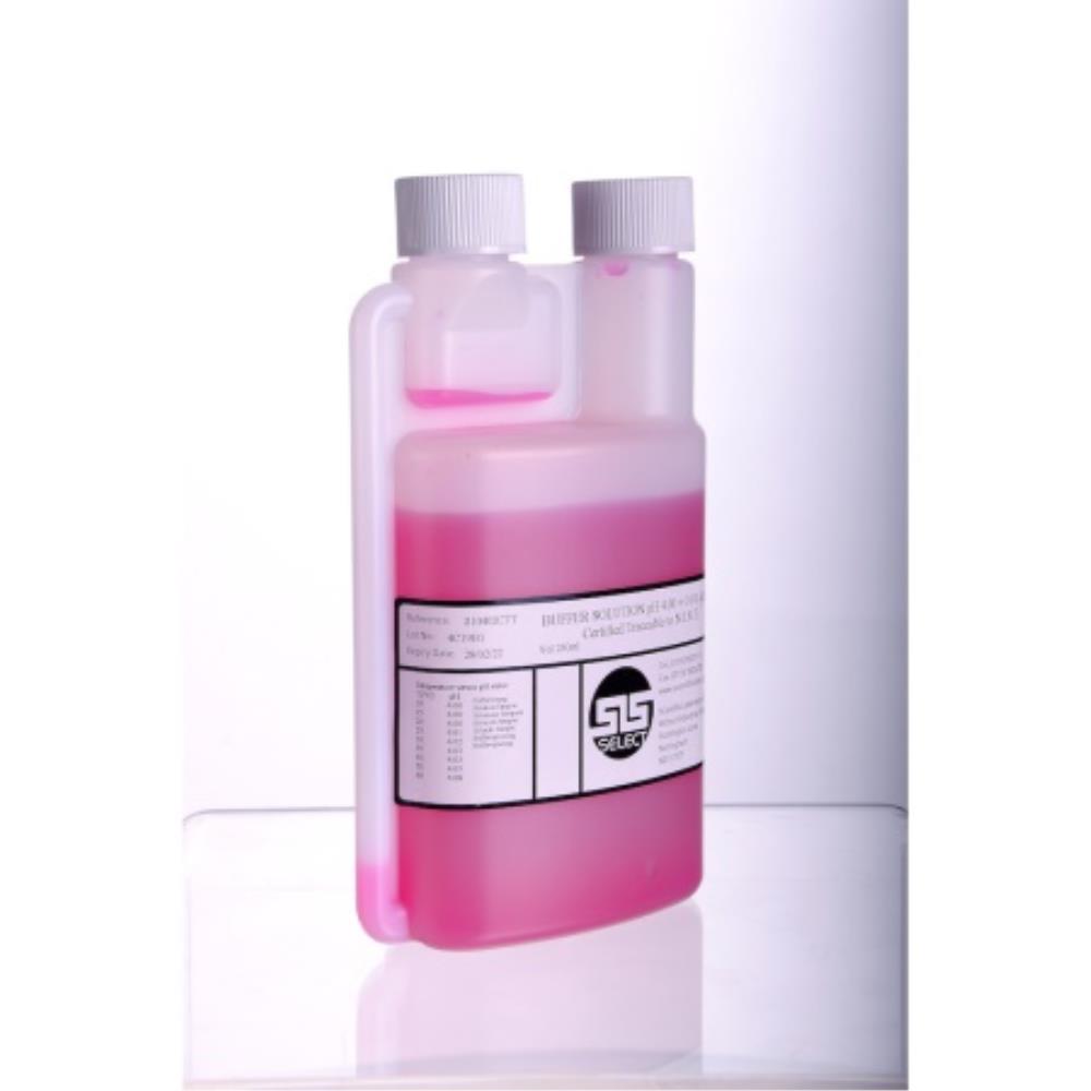 SLS Select pH 4 Buffer Colour | PHB1360 | SLS SELECT | SLS